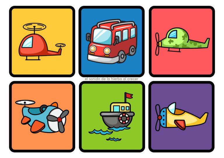 Tarjetas medios de transporte - El Sonido de la hierba al crecer