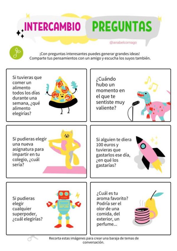Tarjetas de conversación 1 - El Sonido de la hierba al crecer